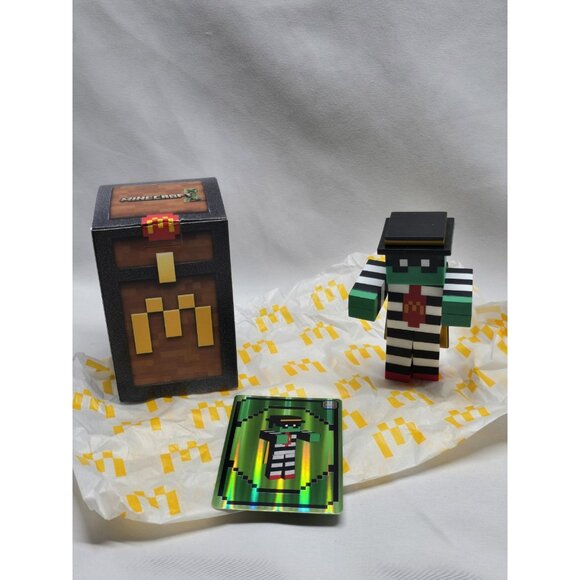 McDonald's | Toys | 225 Mcdonalds Minecraft Adult Happy Meal Zombie ...